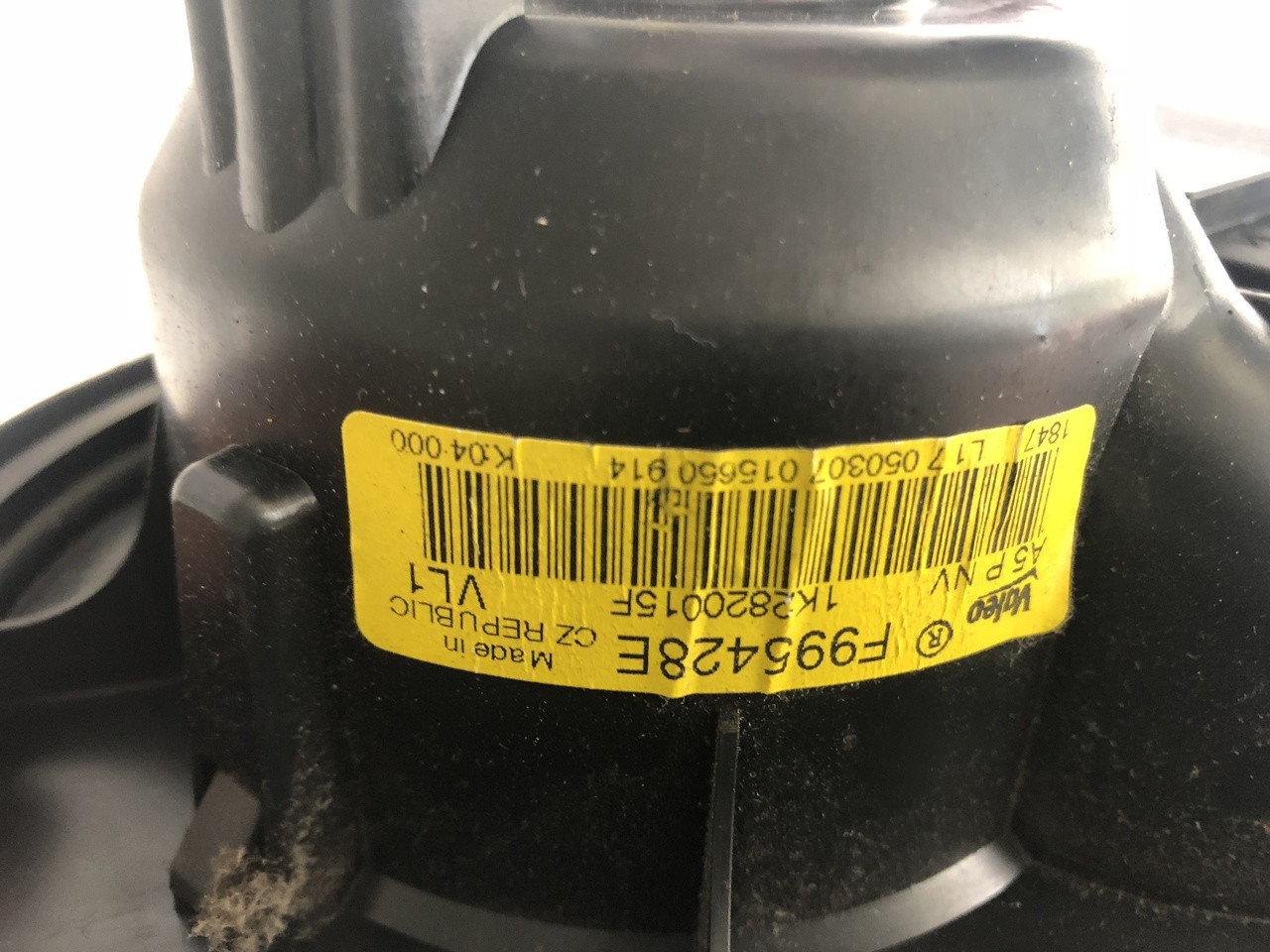 VW GOLF MK5 MK6 AUDI USED HEATER FAN MOTOR 1K2 820 015 F - Parts 4 ...