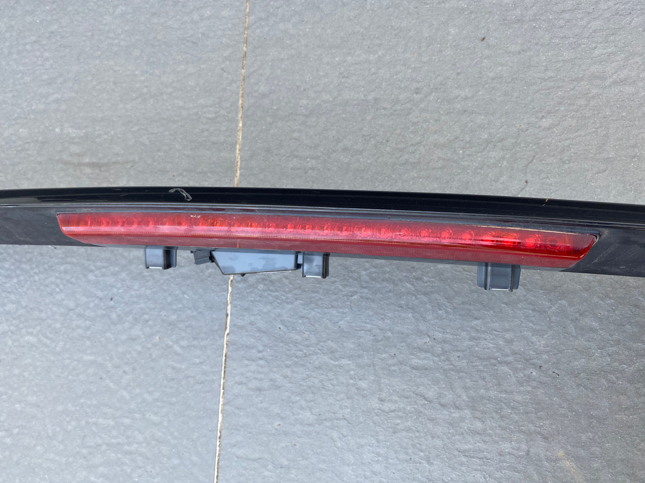 VW POLO 9N GTI USED TAILGATE SPOILER IN BLACK - Parts 4 European Cars