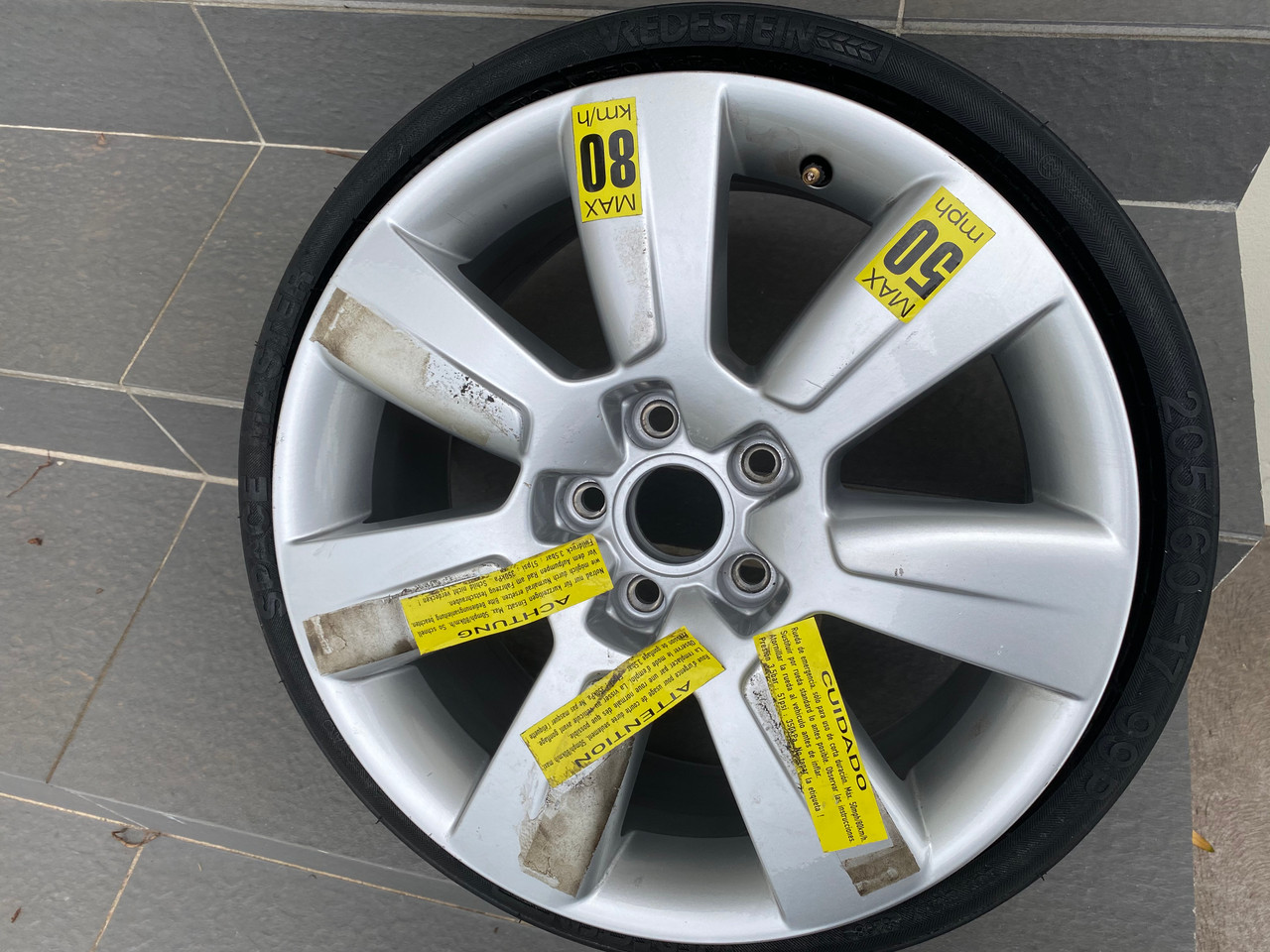 AUDI A6 ALLROAD 4F USED SPACE SAVER RIM 4FO 601 025 AS - Parts 4 ...