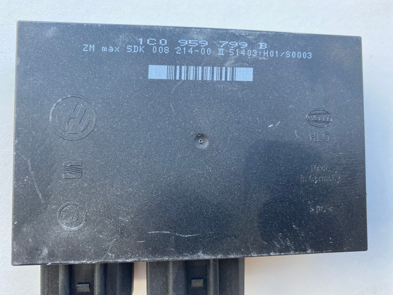 VW GOLF MK4 VW BEETLE CENTRAL CONVENIENCE MODULE USED 1C0 959 799 B ...