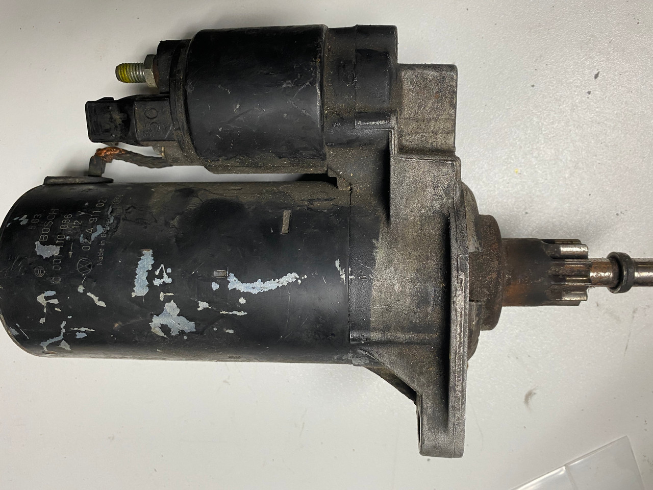 VW GOLF MK3 VR6 MANUAL USED STARTER MOTOR 02A 911 023 H - Parts 4 ...