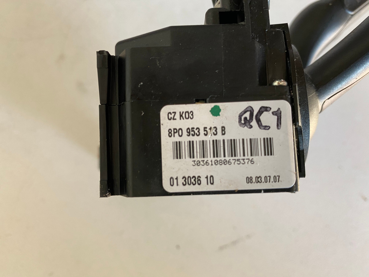 AUDI A3 8P 2005-2010 USED BLINKER / CRUISE SWITCH 8P0 953 513 B - Parts ...