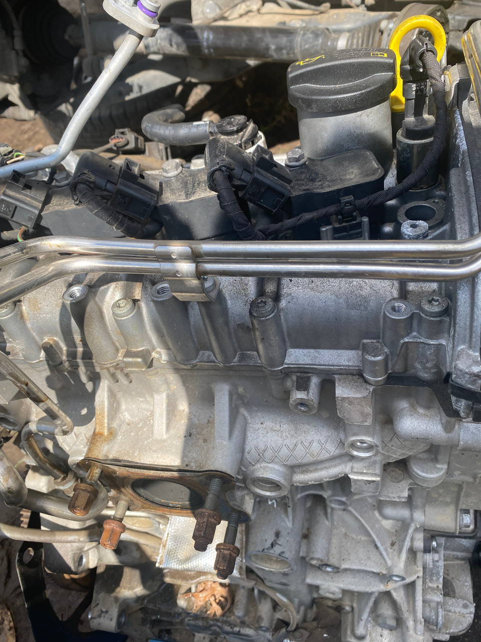 VW GOLF MK7 1.4 L USED CXSA ENGINE TRAVELED 98000 KM - Parts 4 European ...