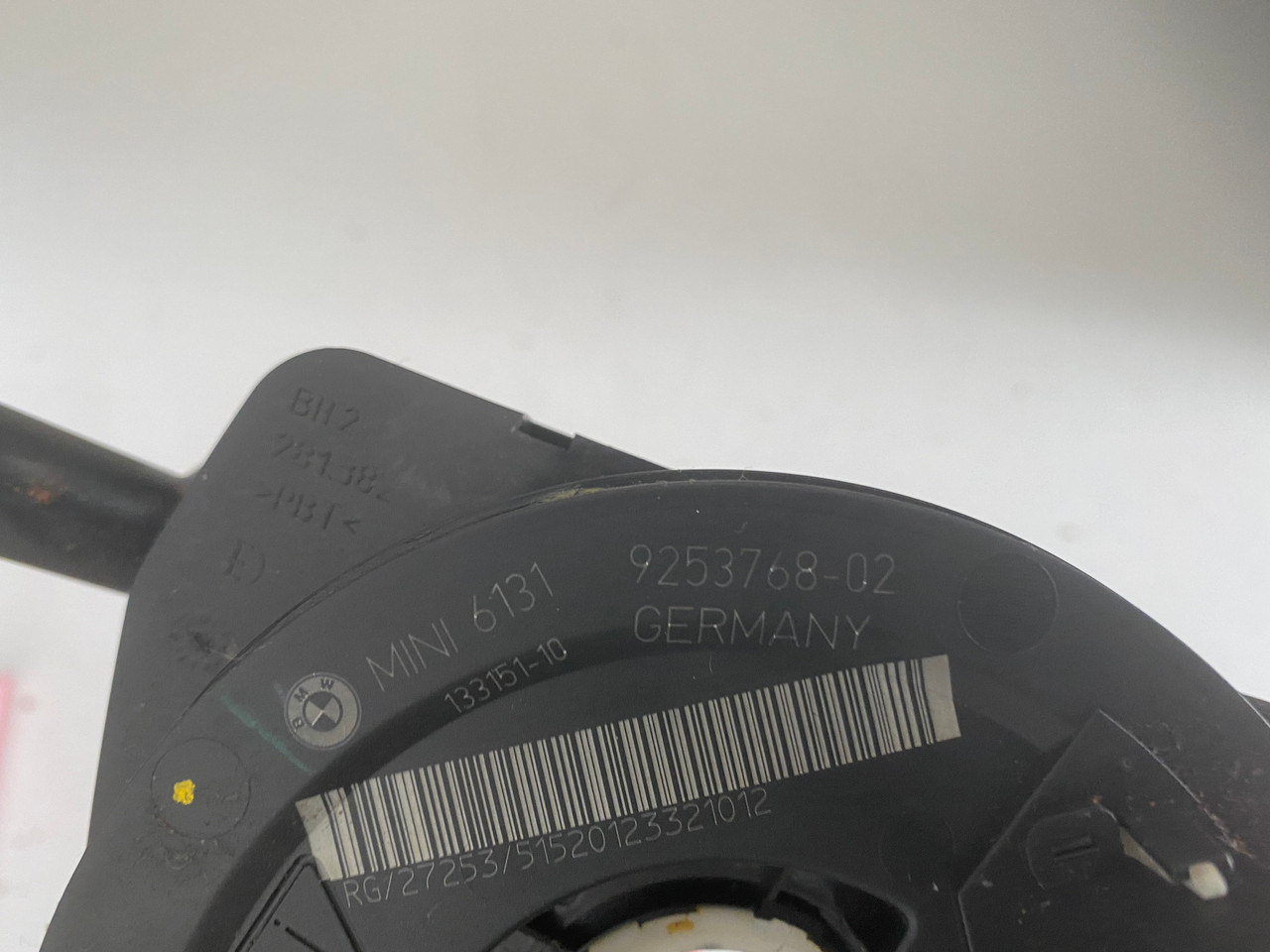 MINI COOPER R56 USED STEERING COLUMN MODULE / COMBINATION SWITCH 6131 ...
