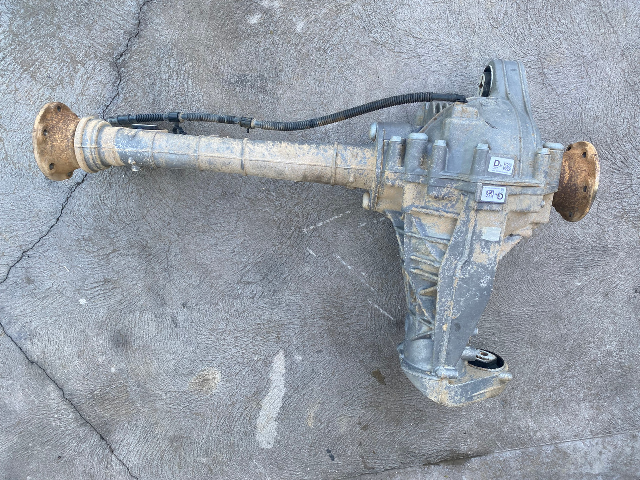 VW AMAROK 2L TDI CDC 6 SPEED MANUAL USED FRONT DIFF GM 10526 672 490 ...
