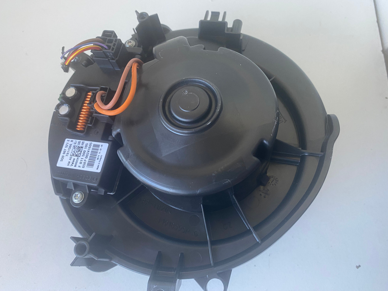 VW GOLF MK 7 USED HEATER FAN MOTOR 5Q2 819 021 B 5Q0 907 521 E - Parts ...