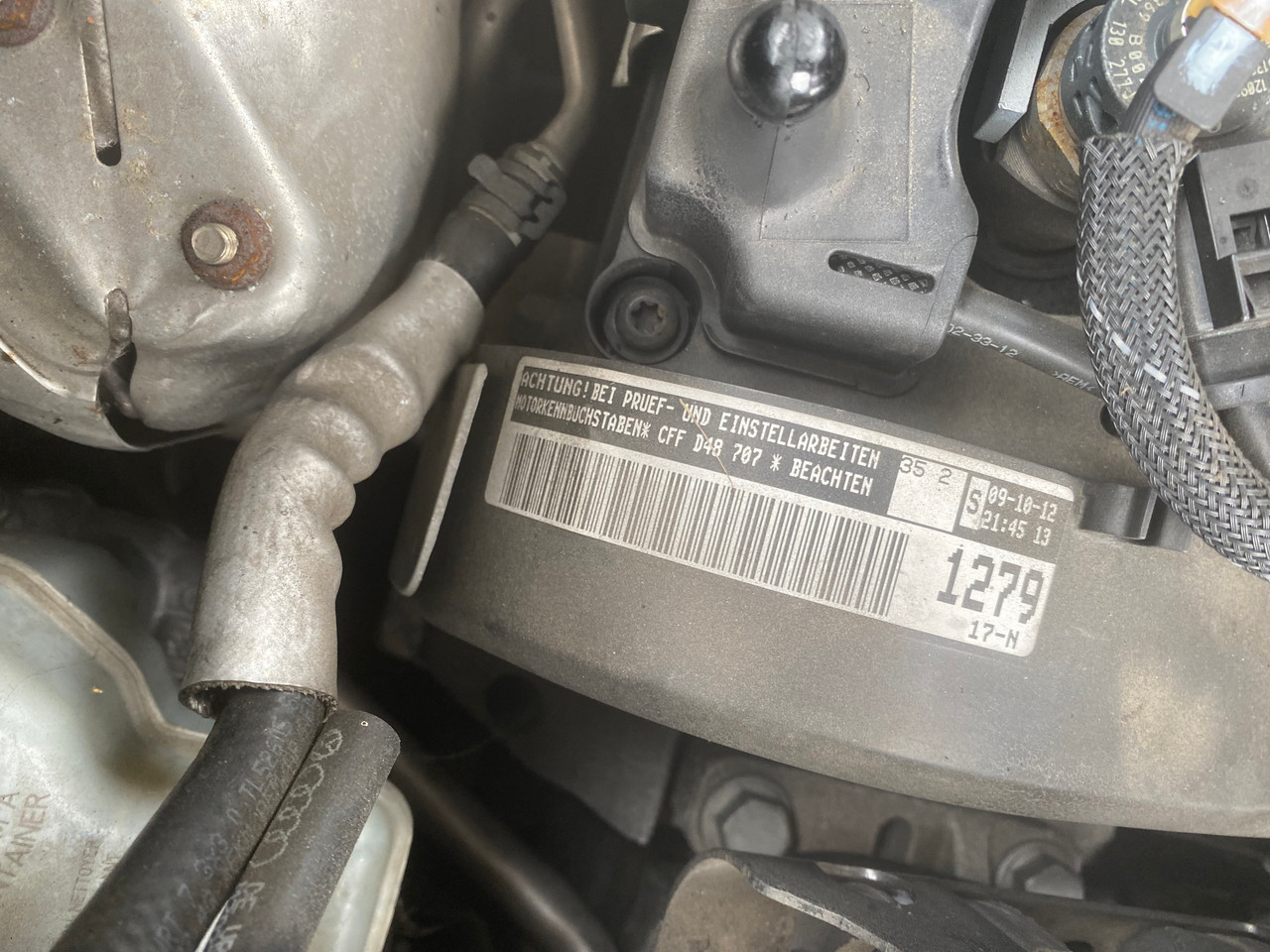 VW EOS 2L TDI USED CFFB ENGINE TRAVELLED 158000 KM - Parts 4 European Cars