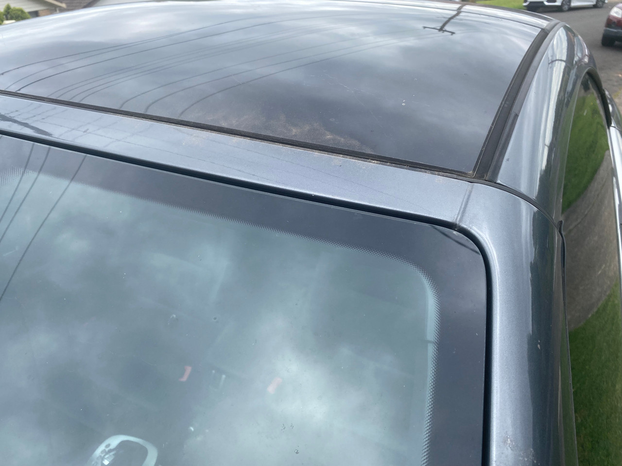 VW EOS FACE LIFT 2010-2013 USED BROOF IN GREY R7H PAINT CODE - Parts 4 ...