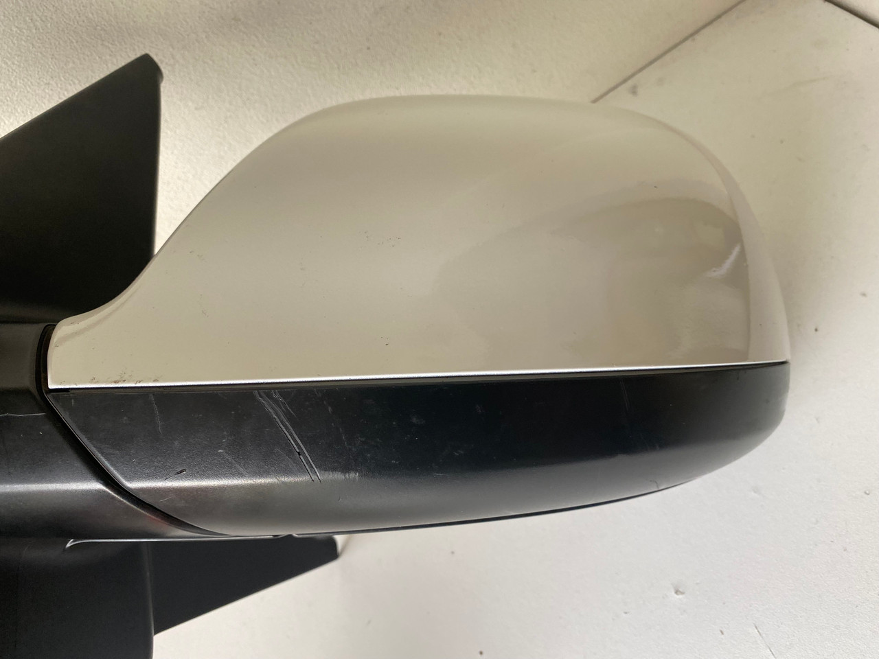 VW TRANSPORTER MULTIVAN USED LH DOOR MIRROR IN WHITE B9A 7E2 857 507 CL ...