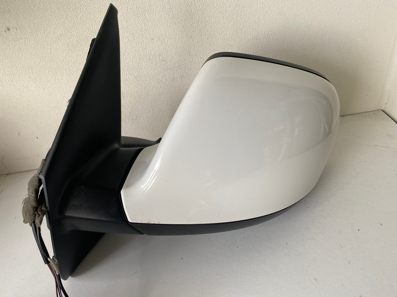 VW TRANSPORTER MULTIVAN USED LH DOOR MIRROR IN WHITE B9A 7E2 857 507 CL ...