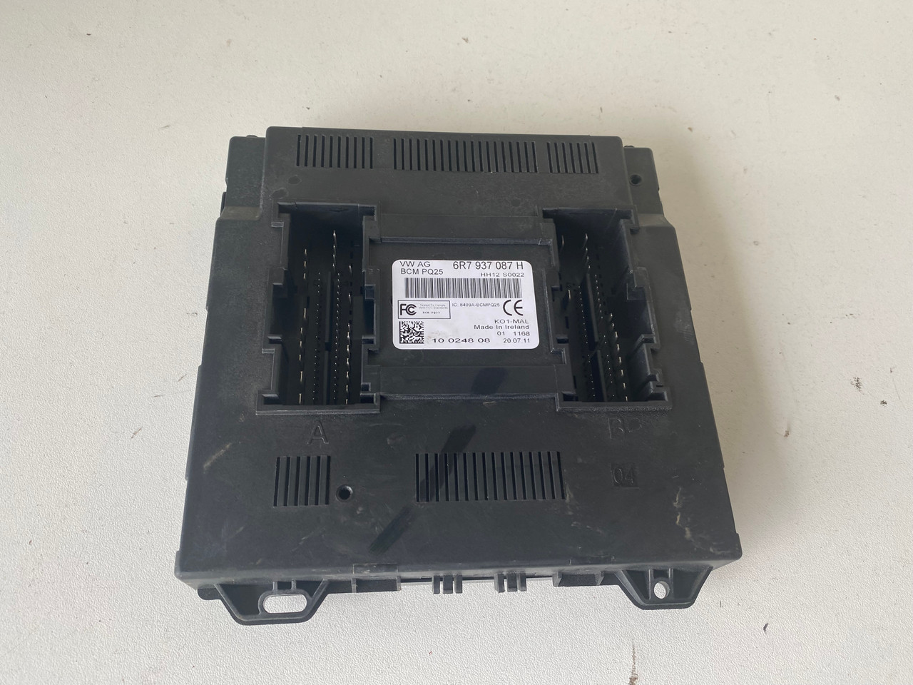 VW AMAROK 2010-2014 USED BODY CONTROL MODULE 6R7 937 087 H - Parts 4 ...