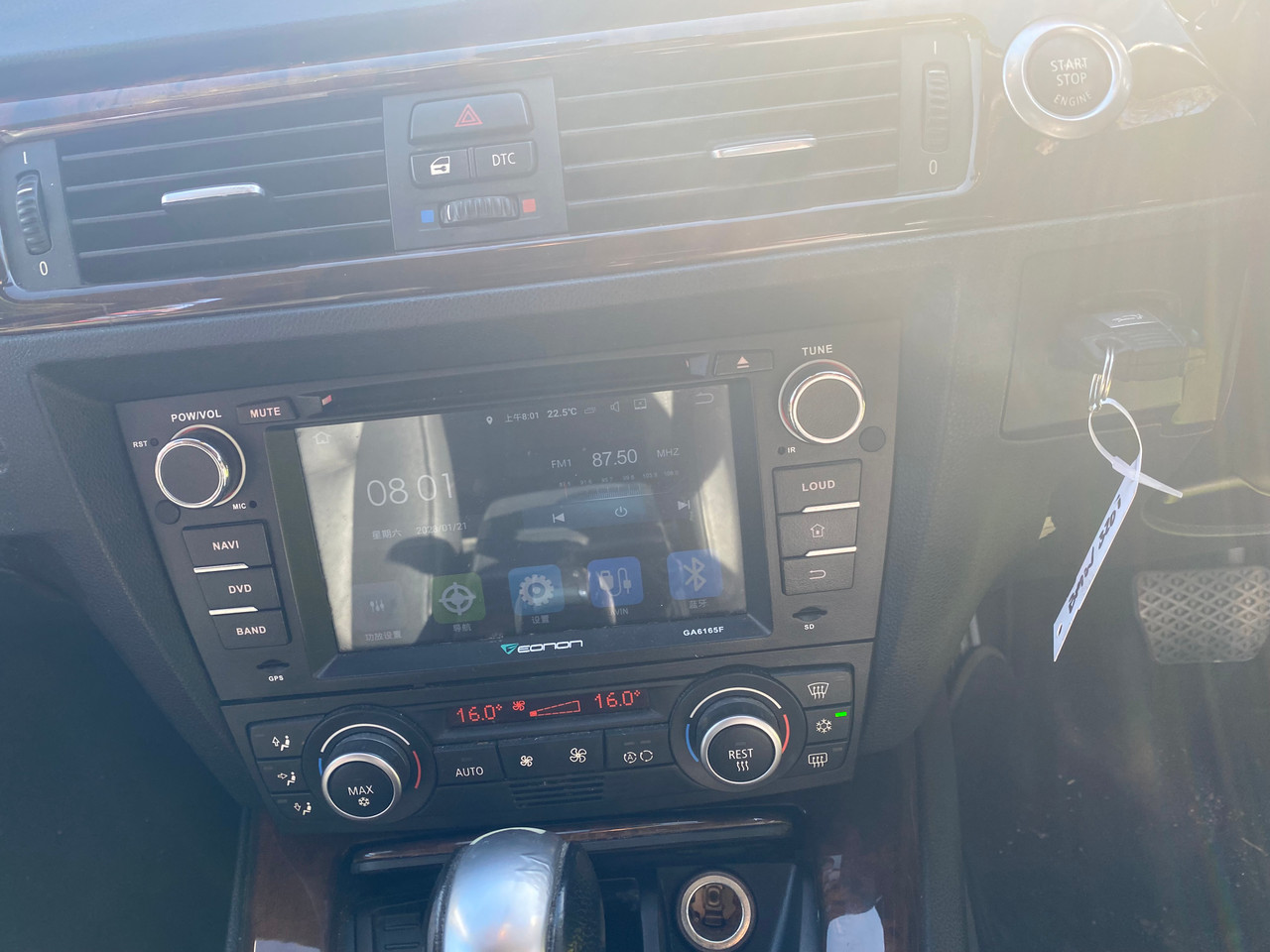 BMW E90 USED EONON NAVIGATION UNIT WITH REVERSE CAMERA - Parts 4 ...