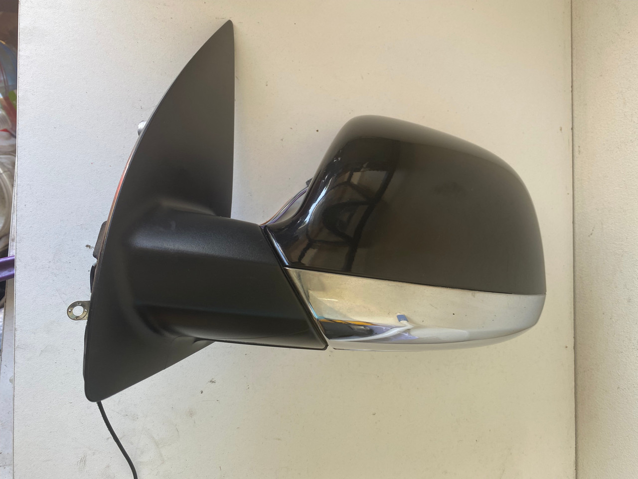 VW AMAROK 2016-2021 USED LH DOOR MIRROR IN BLACK C9X PAINT CODE ...