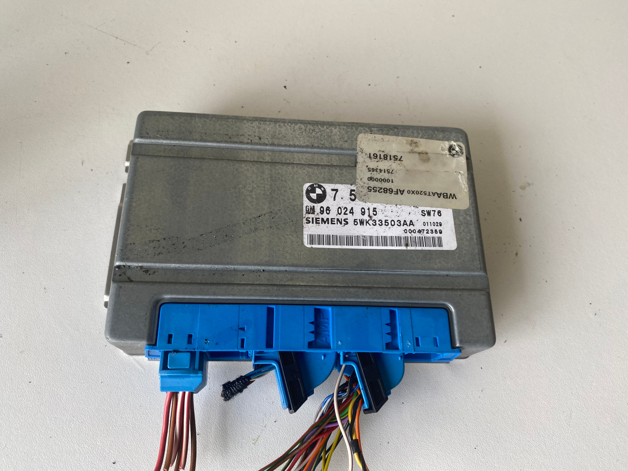 BMW E46 COMPACT 316 TI USED TRANSMISSION COMPUTER 7514365 - Parts 4 ...