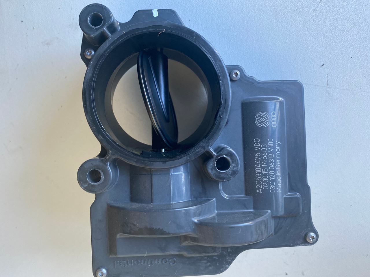 VW GOLF JETTA BEETLE CTHD ENGINE USED THROTLE BODY VALVE FLAP ACTUATOR ...