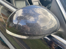 VW TIGUAN 2008-2010 USED RH DOOR MIRROR IN BLACK C9X PAINT CODE