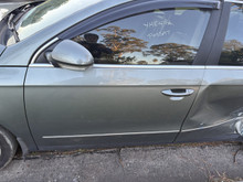 VW PASSAT 3C WAGON USED LHF DOOR SHELL IN GRANITE GREEN B6S PAINT CODE