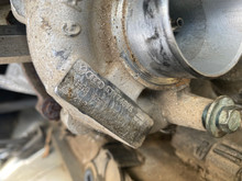 AUDI A4 B7 2L TDI USED TURBO UNIT 03G145702F TRAVELLED 135000 KM ...