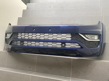 VW AMAROK 2020-2021 NEW GENUINE FRONT COMPLETE BUMPER BAR IN BLUE 2H6 ...