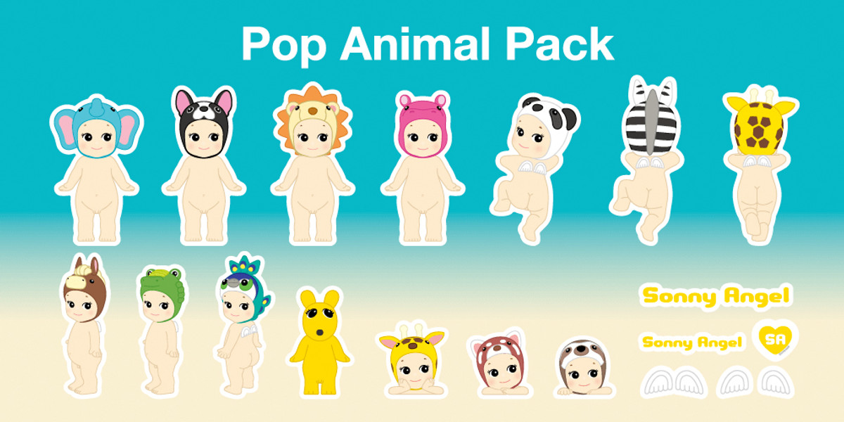 Sonny Angel Sticker Pack Series 1 Blind Box - myplasticheart