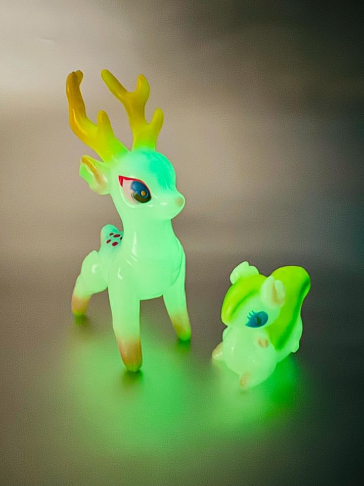 Forest Friends Deer and Squirrel Candy Version by Genkosha - myplasticheart