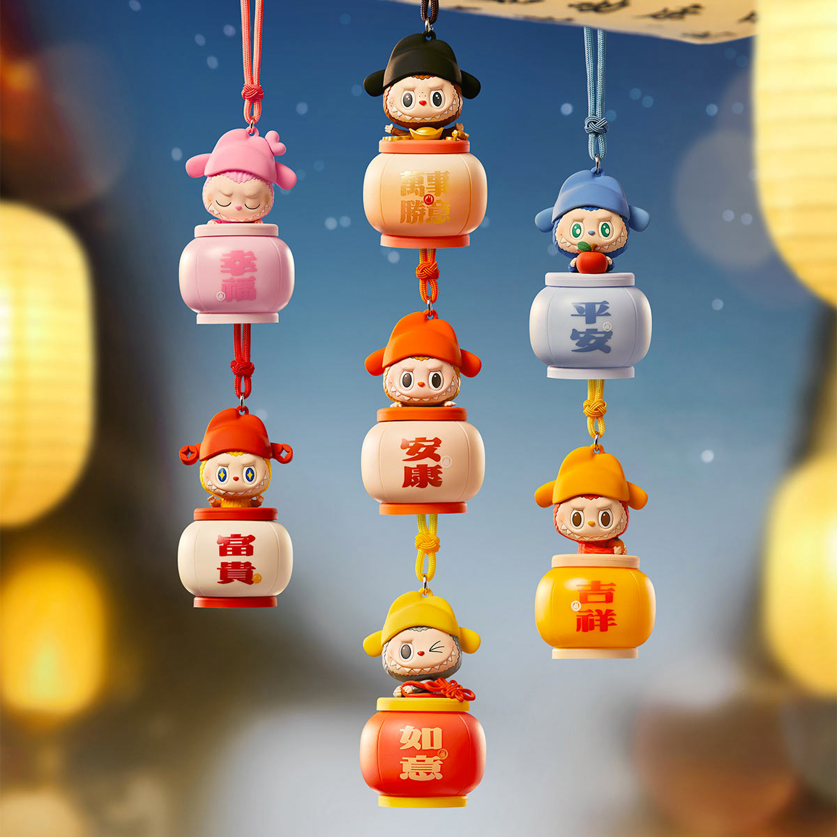 The Monsters Lets Have Fun Together Series Night Light Blind Box