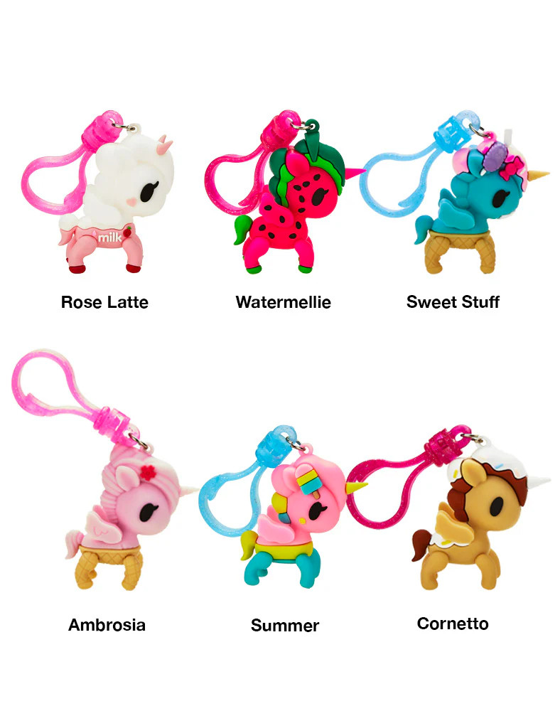 Tokidoki Characters Series 2 Blind Bag Figural Bag Clips - myplasticheart