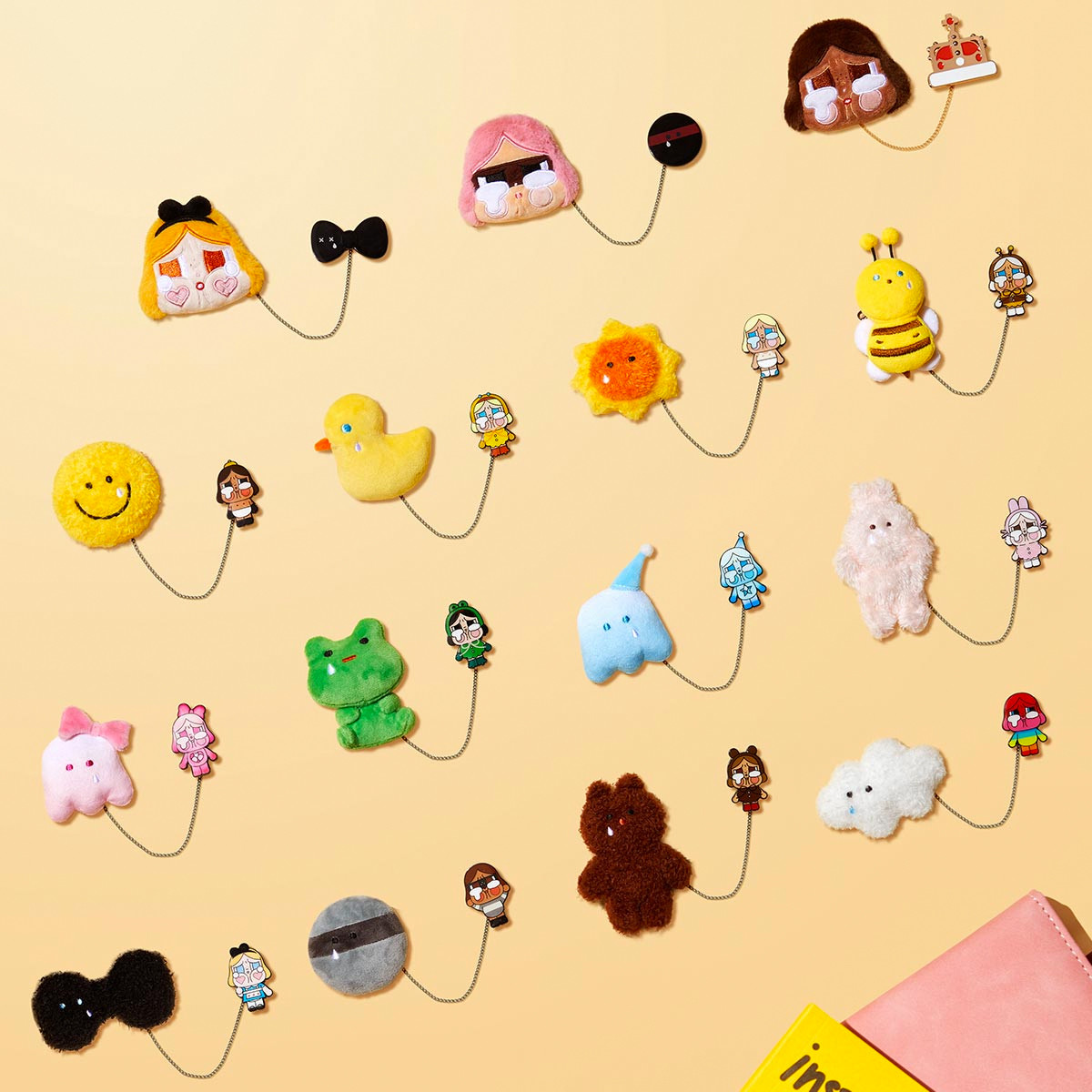 Crybaby Crying Again Plush Badge Blind Box - myplasticheart