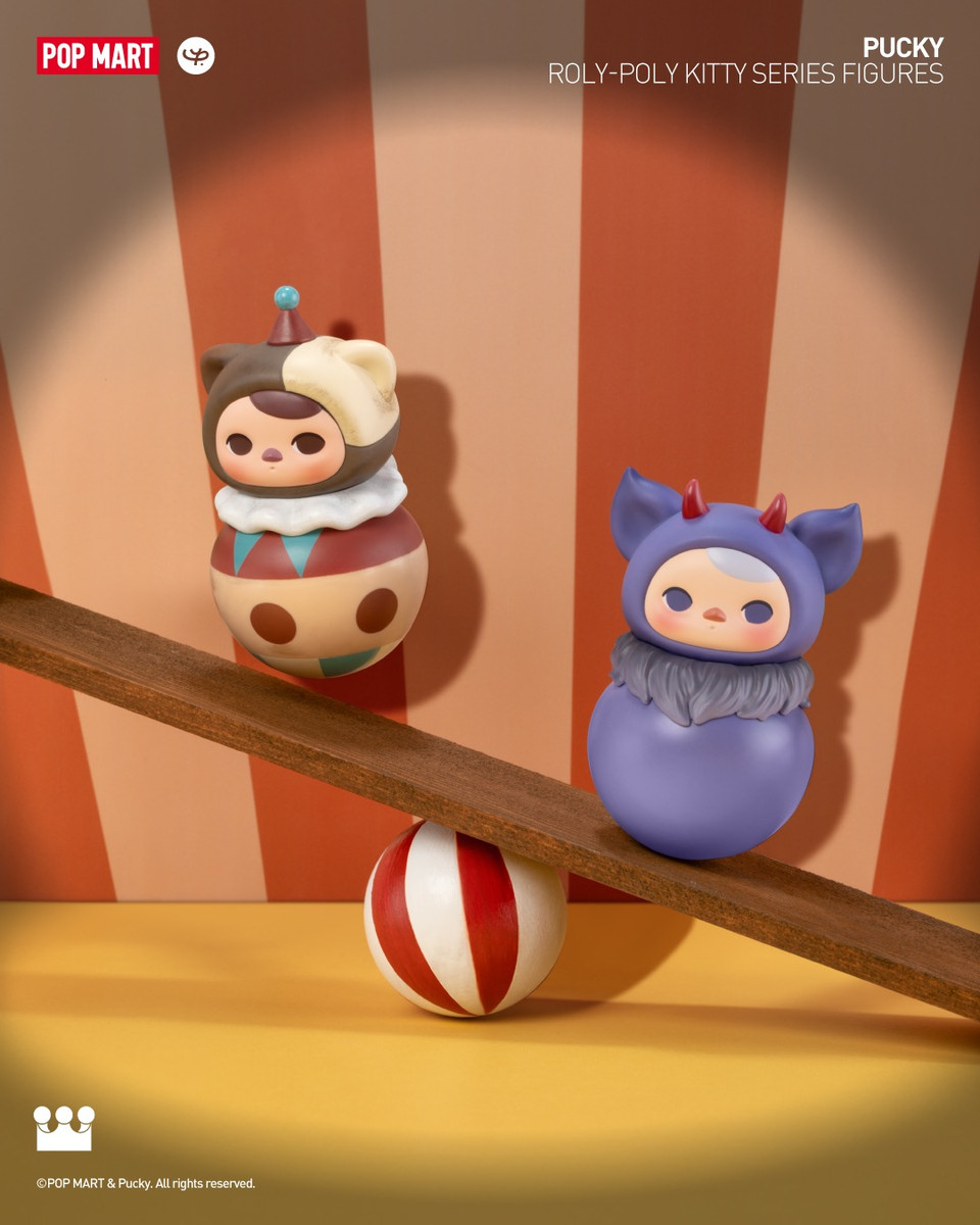 Pucky Roly-Poly Kitty Series Blind Box - myplasticheart