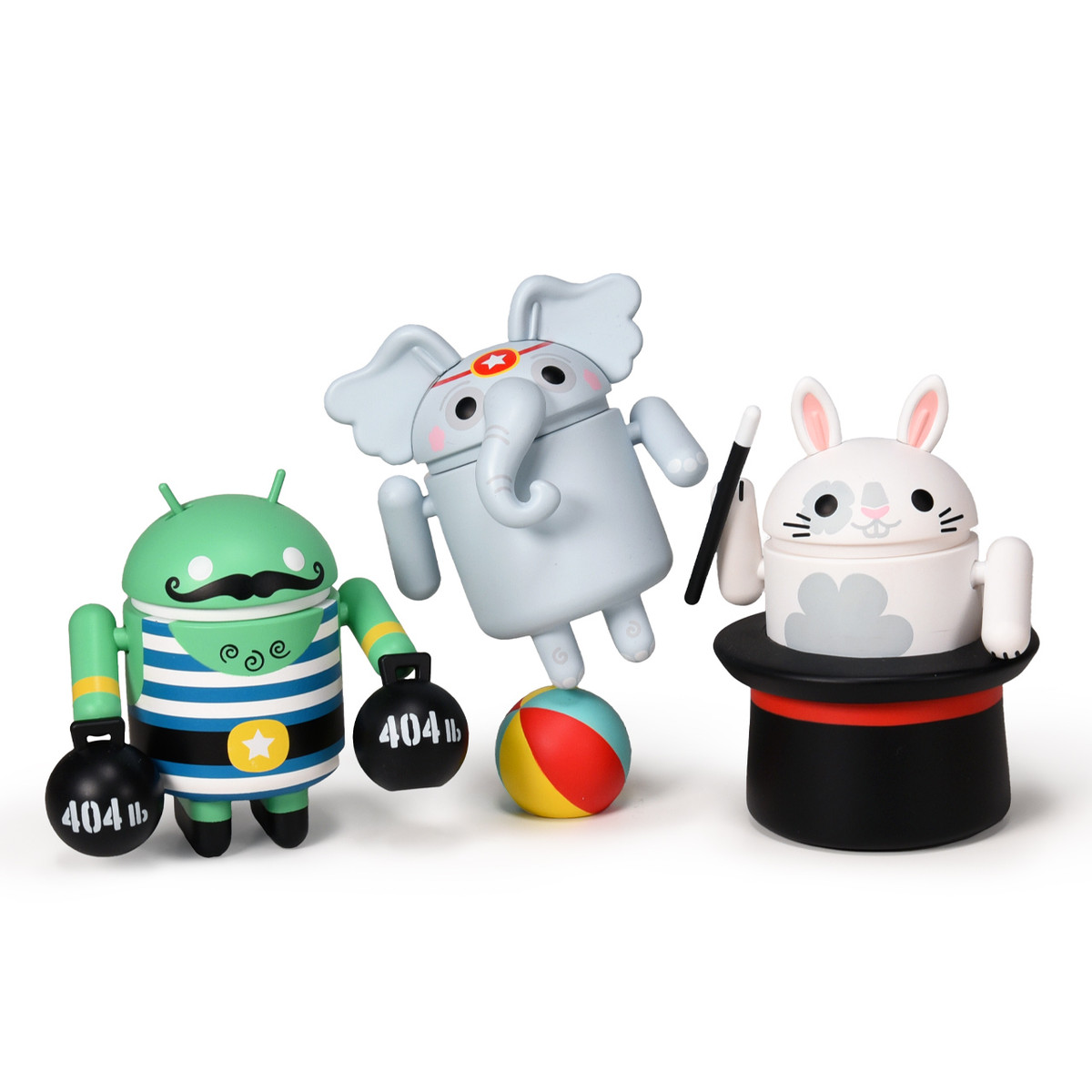 Circus Friends Android Series by Andrew Bell and The Bots - myplasticheart