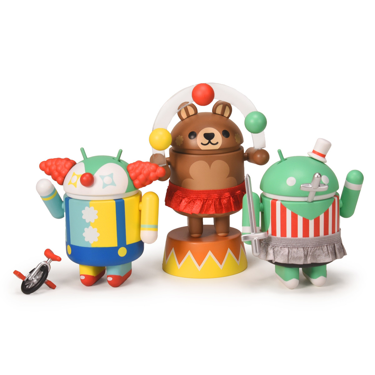 Circus Friends Android Series by Andrew Bell and The Bots - myplasticheart