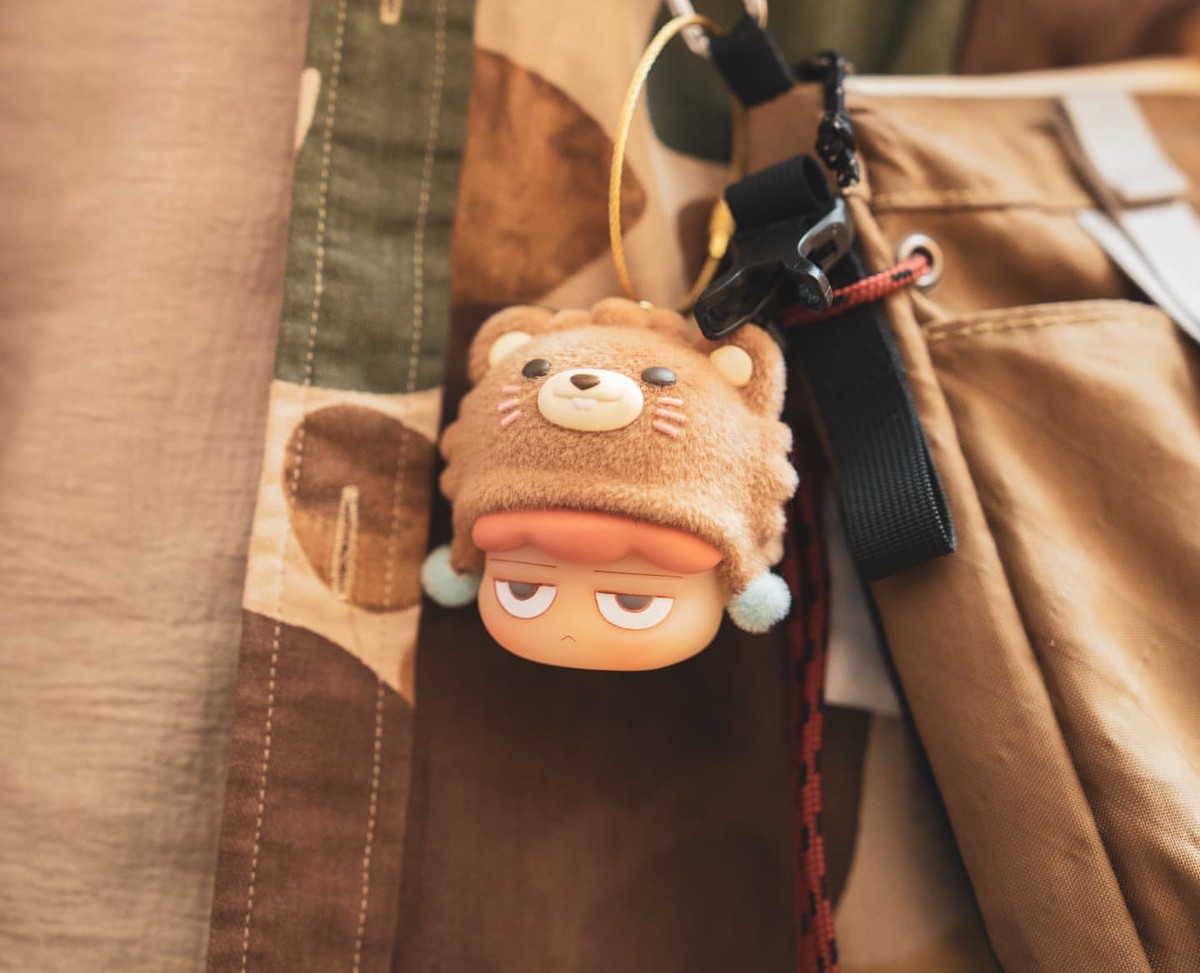 POH Bear Head Keychain by Vin - myplasticheart