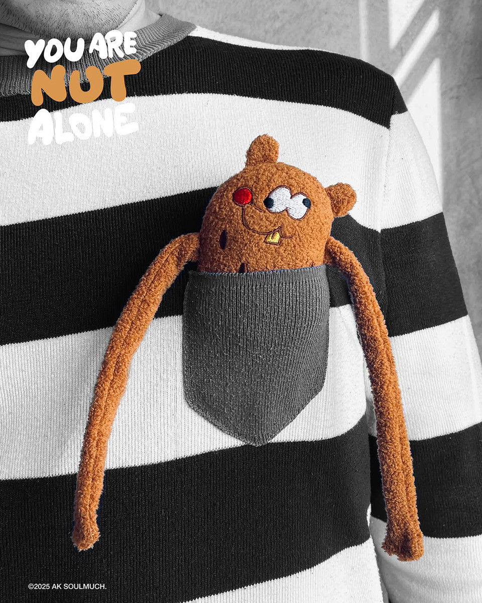 You Are NUT Alone Plush Toy by AKSOULMUCH - myplasticheart