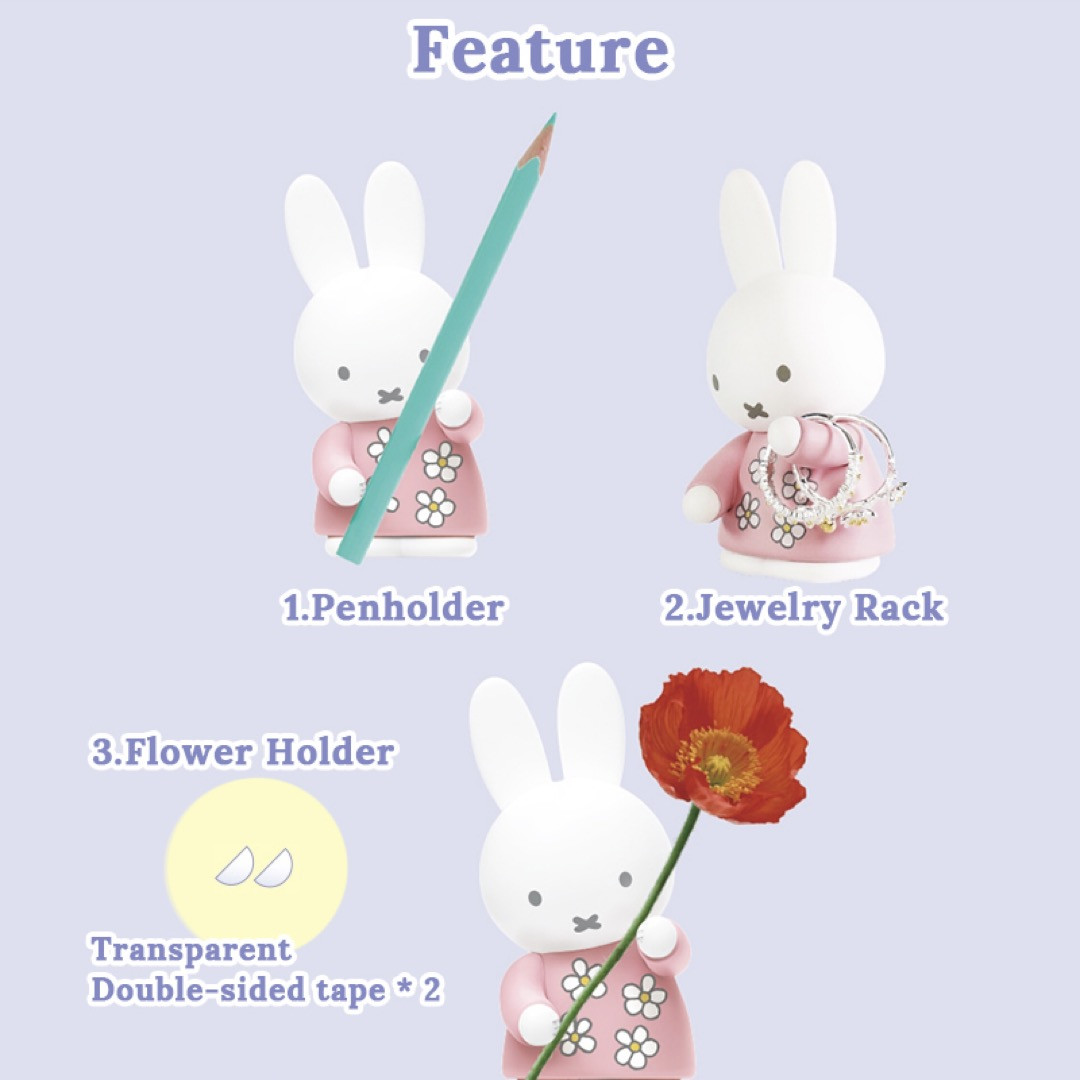 Miffy Pen Tray Organizer Blind Box - myplasticheart