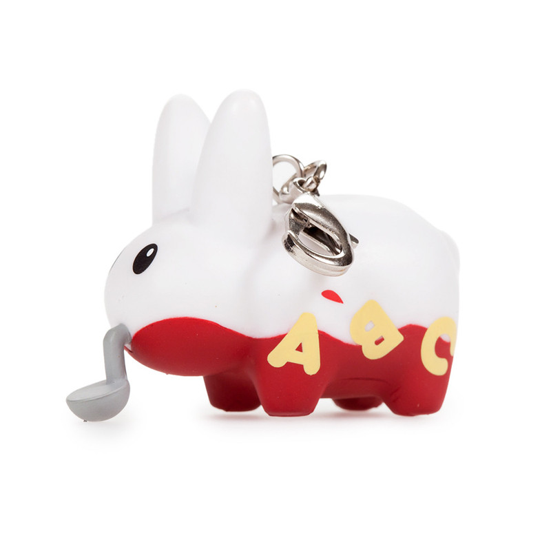 Bite Sized Labbit Vinyl Keychains : Blind Box - myplasticheart