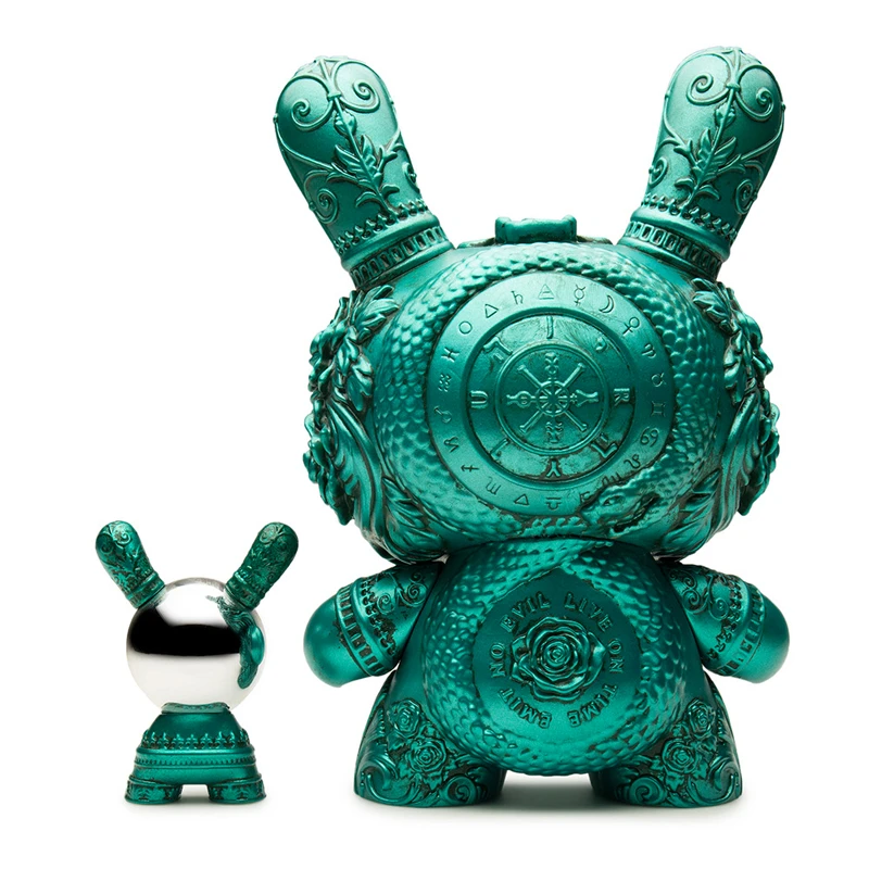 Dunny 8 inch : Clairvoyant Teal - myplasticheart