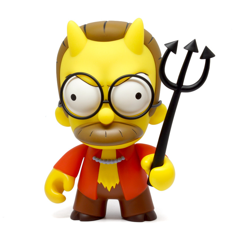 Simpsons 7 inch Devil Flanders - myplasticheart