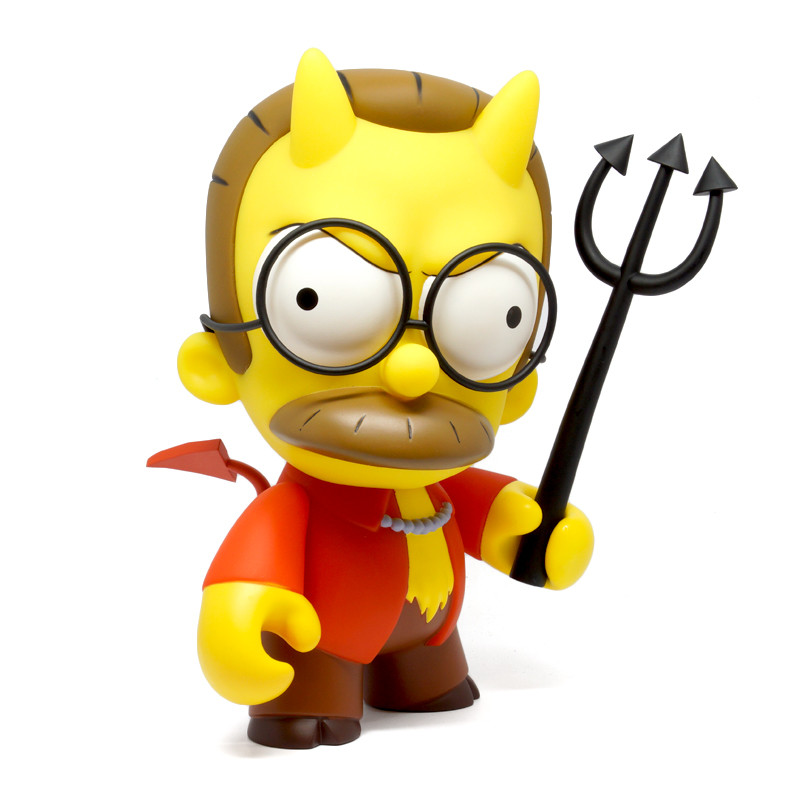 Simpsons 7 inch Devil Flanders - myplasticheart