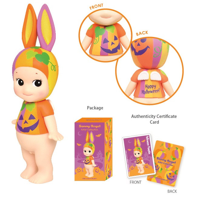 Sonny Angel Artists Collection : Halloween Pumpkin Rabbit - myplasticheart