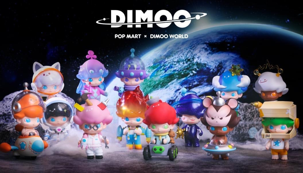 Dimoo Space Travel Mini Series by Ayan Blind Box - myplasticheart