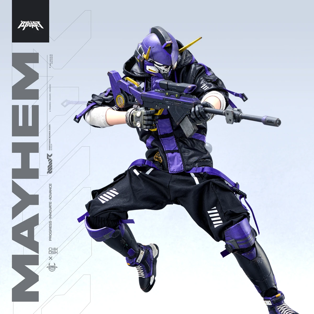 MAYHEM and ZERO 1:6 Scale Action Figure by Devil Toys x Chk Dsk x ...