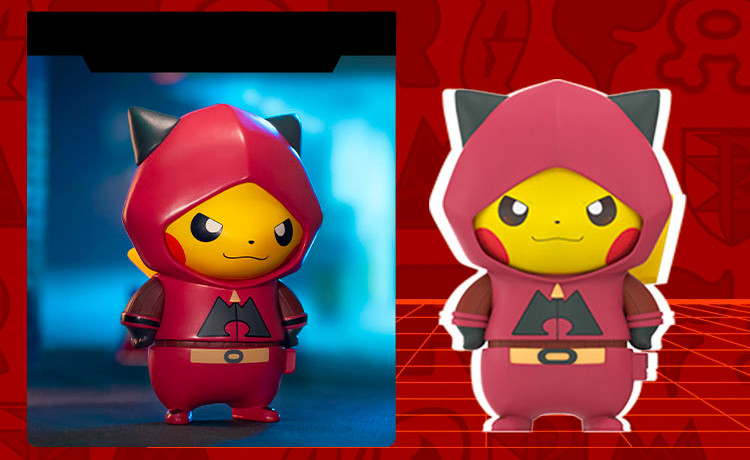 Pikachu Villain Costume Pokemon Series - myplasticheart