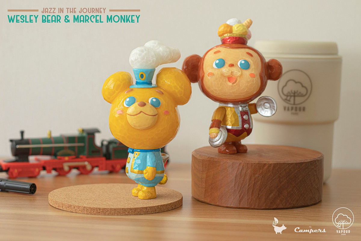 Marcel Monkey Summer Paradise by The Campers from Vapour Park ...