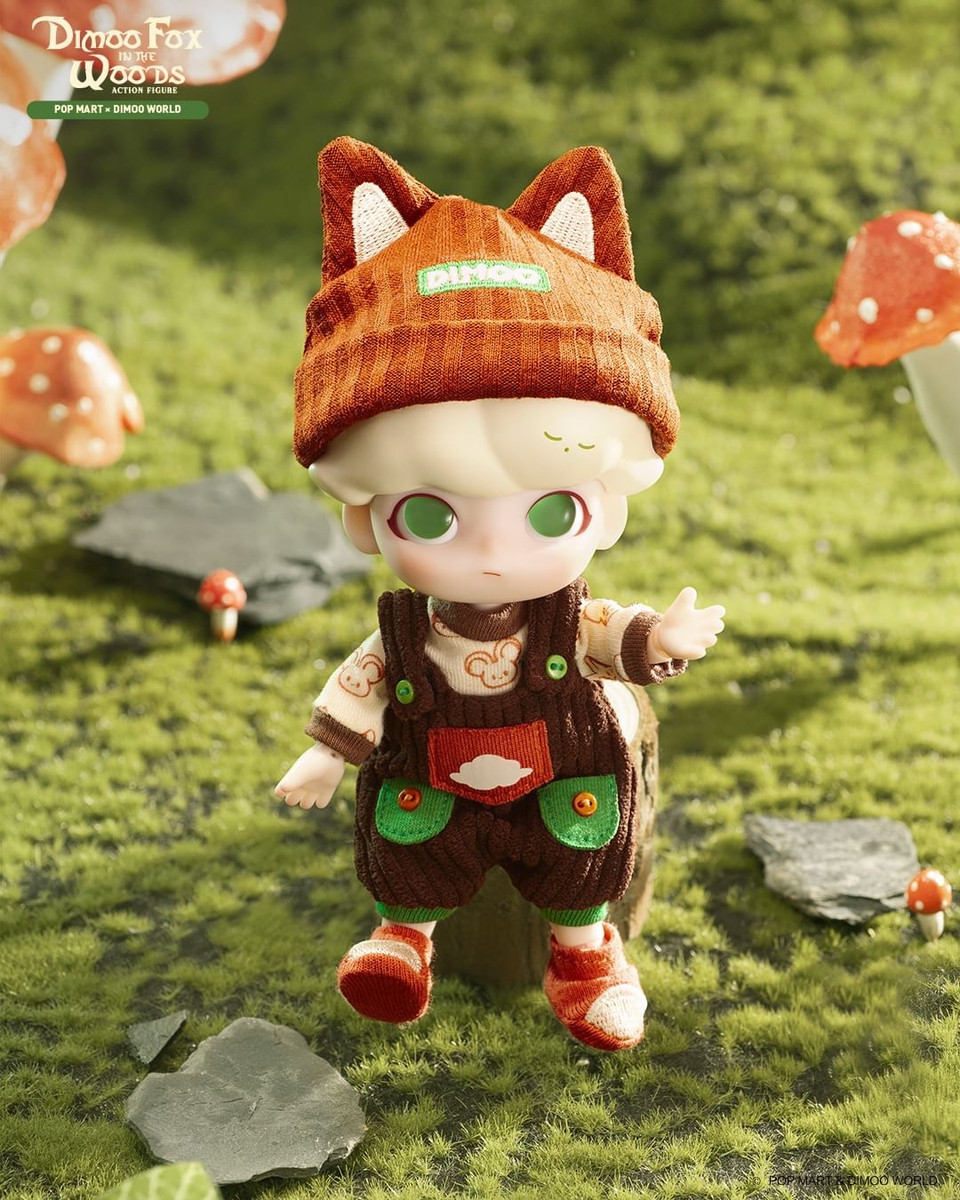 Dimoo Fox in The Woods Action Figure BJD - myplasticheart
