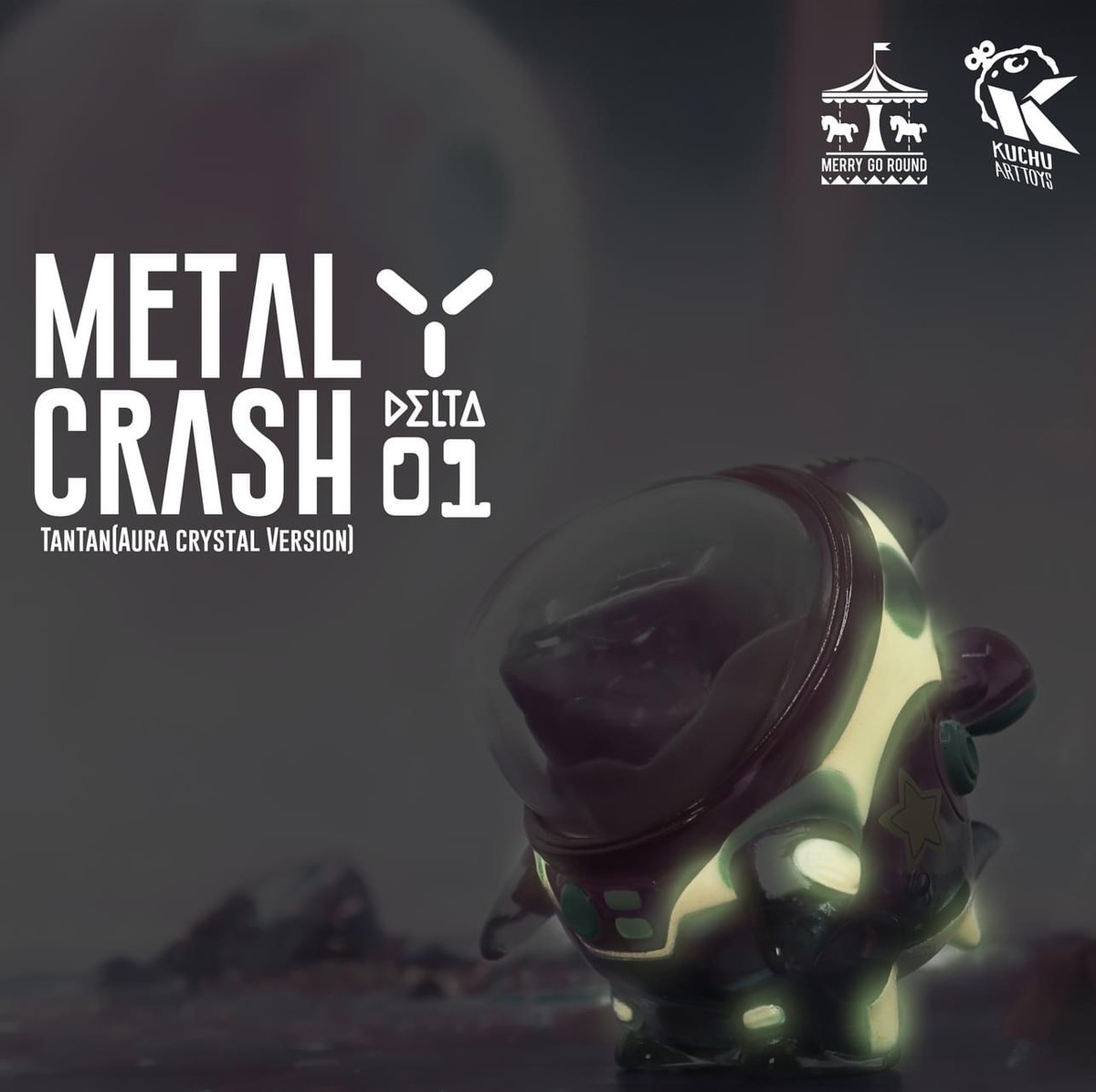 Space Pilot TAN TAN Aura Crystal by Kuchu - myplasticheart