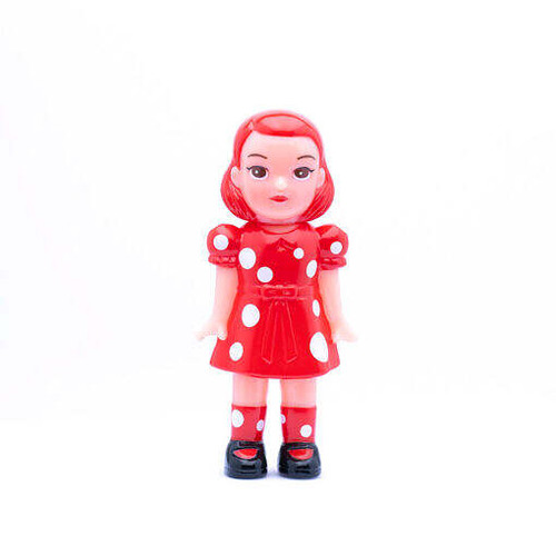 Mini Twins Polka Dot Girl Red - myplasticheart