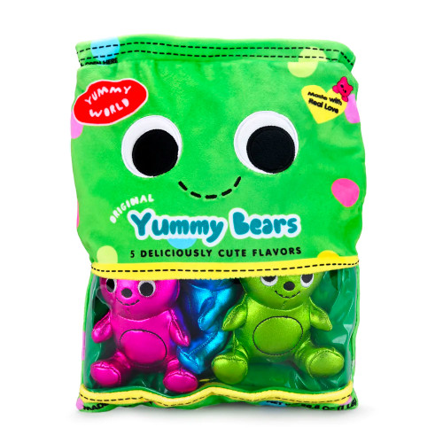 Yummy World Yummy Bears 10 inch Interactive Plush - myplasticheart