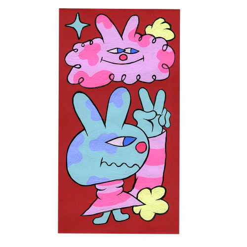 134 Dust Bunny #2 by Logan Fitzpatrick *SOLD* - myplasticheart