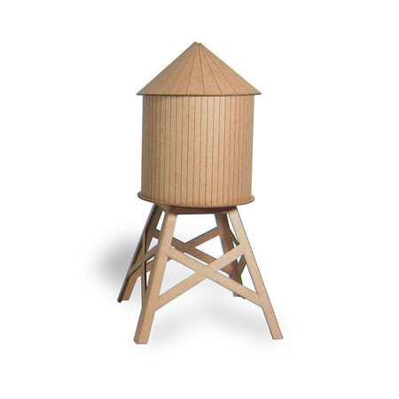 Model Water Tower Kit: Medium - myplasticheart