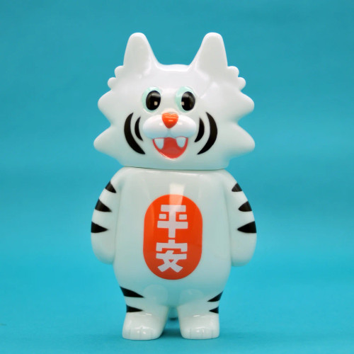Flat Cat White Tiger PRE-ORDER SHIPS AUG 2023 - myplasticheart
